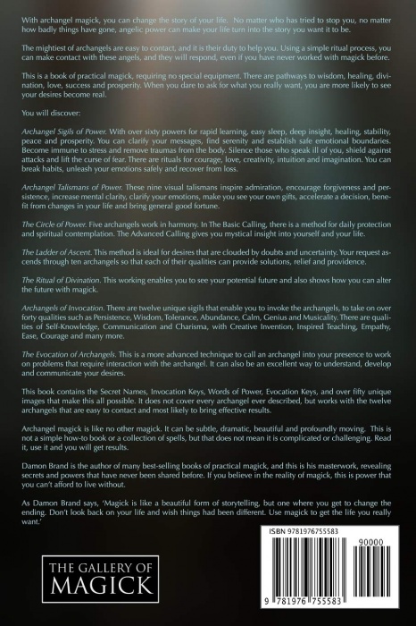 Archangels of Magick By Damon Brand - Dæmonic Dreams Occult Books and Tools